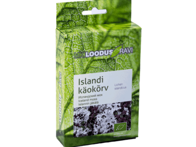 Loodusravi Islandi käokõrv, 20 g, mahe - Looduspere Orgaanilised Öko ...